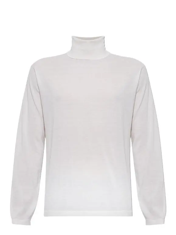 LISA YANG Quentin Turtleneck Knitted Sweater - Off White