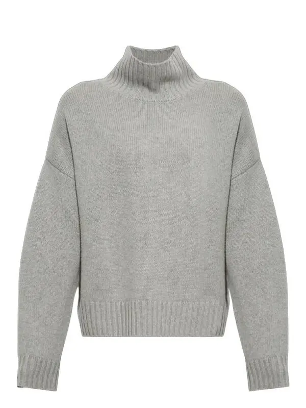 LISA YANG Olai Turtleneck Knitted Sweater - Grey