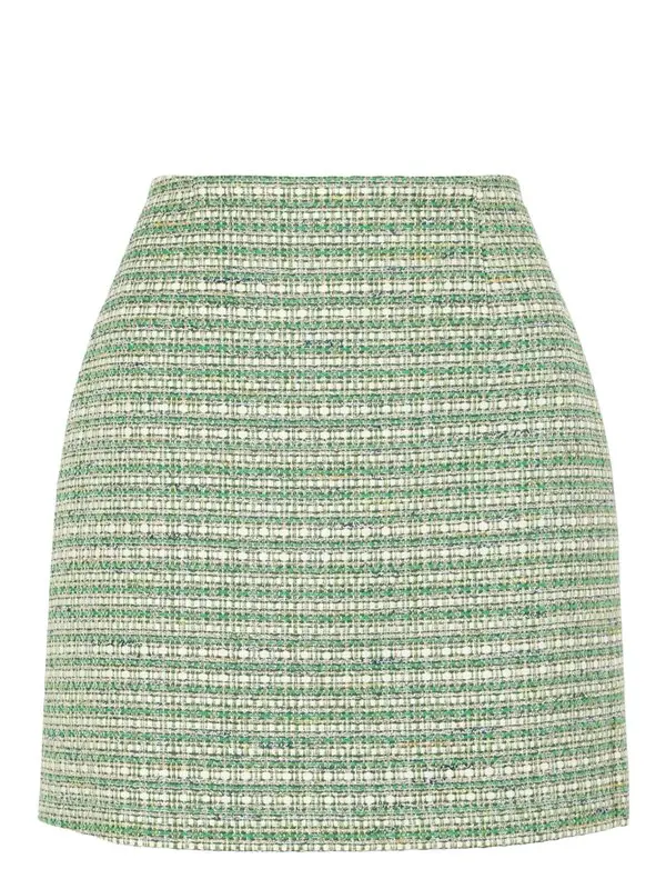 Carolina Herrera Tweed Skirt - No