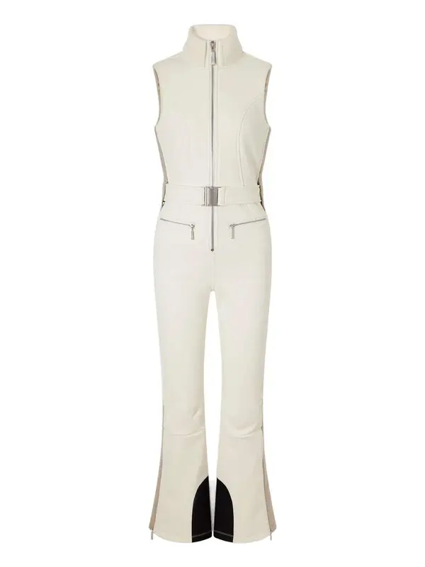 Cordova Hana Belted Shell Ski Suit - Ecru