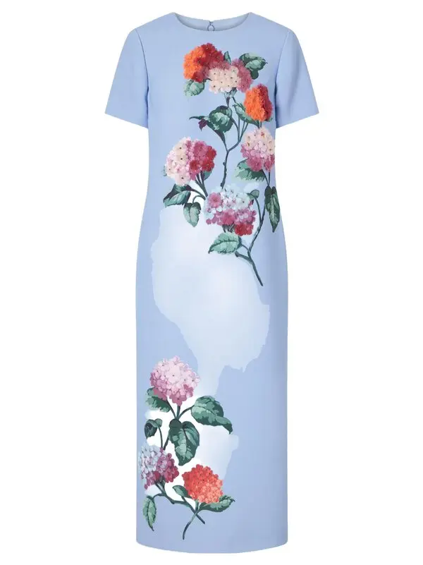 Carolina Herrera Stretch-crepe Midi Dress - No