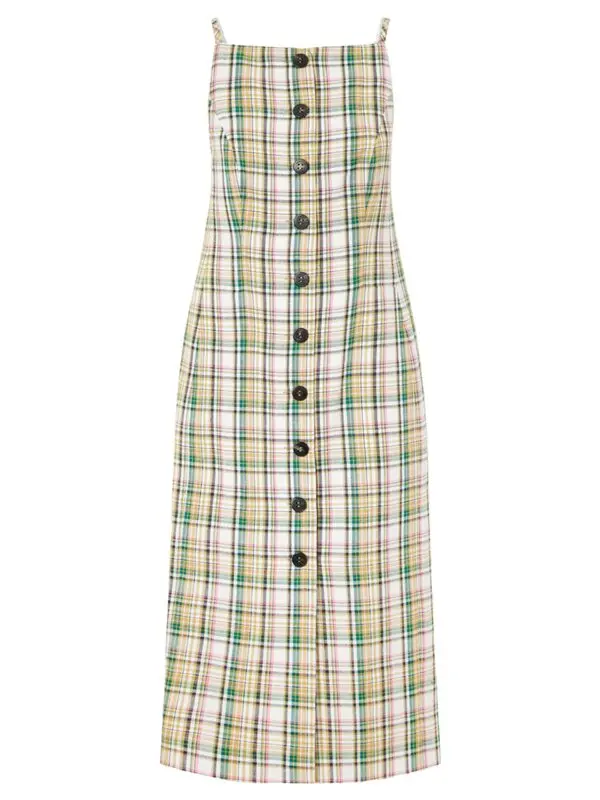 Carolina Herrera Plaid Dress - No