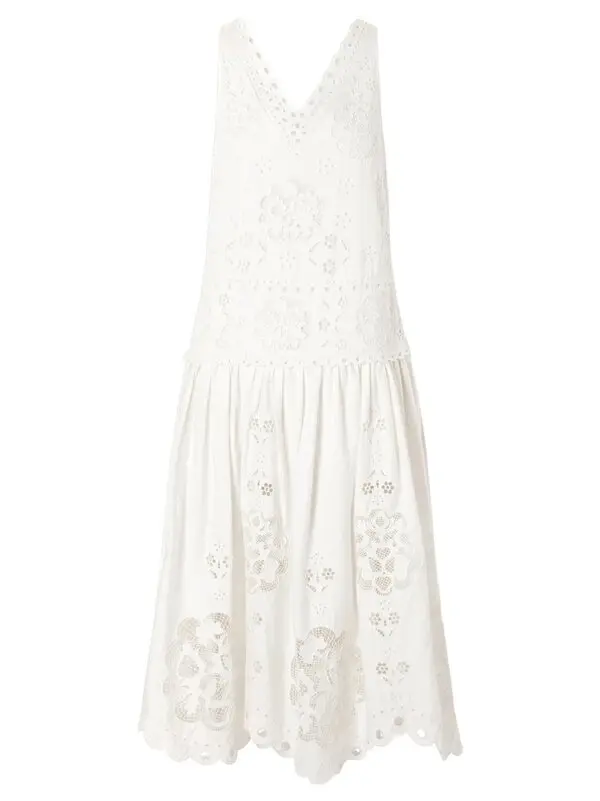 Sea Cotton-blend Dress - No