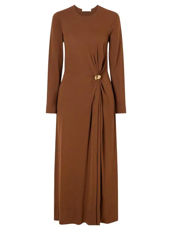 Altuzarra Knitted Maxi Dress - Brown