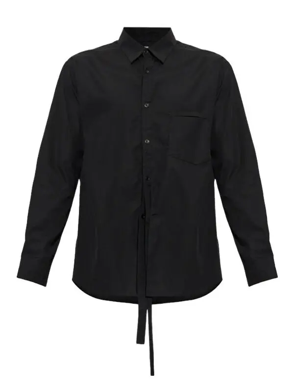 POST ARCHIVE FACTION (PAF) Long-sleeved Shirt - Black