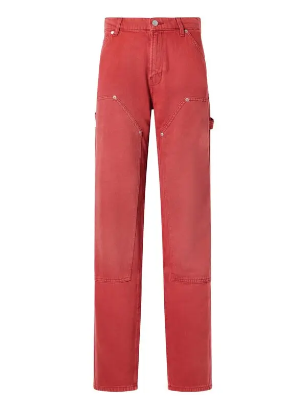 Guest In Residence Loose-fit Casual Jeans - Red