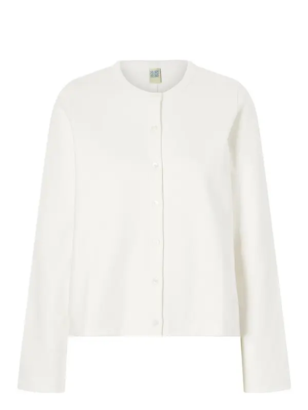 FLORE FLORE Cotton-jersey Cardigan - No
