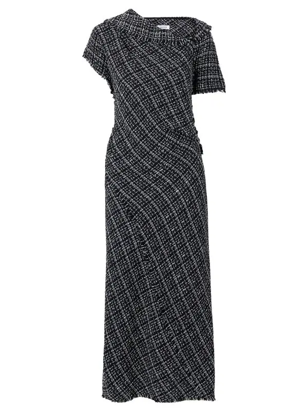 Erdem Cotton-blend Tweed Midi Dress - No