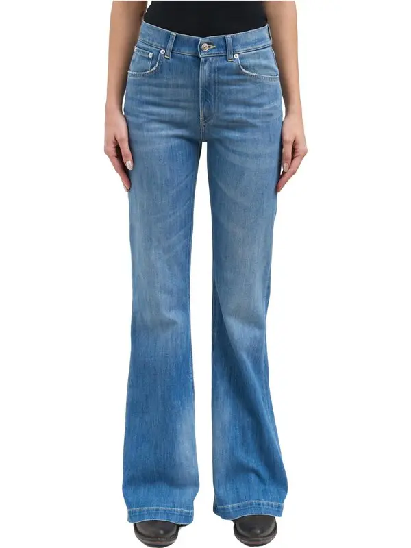 DONDUP Olivia Bootcut Jeans - Blue
