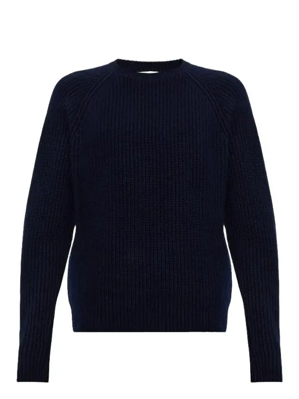 LISA YANG Soren Ribbed Knitted Sweater - Navy
