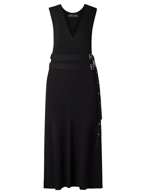 Proenza Schouler Soft Knit Dress - Black