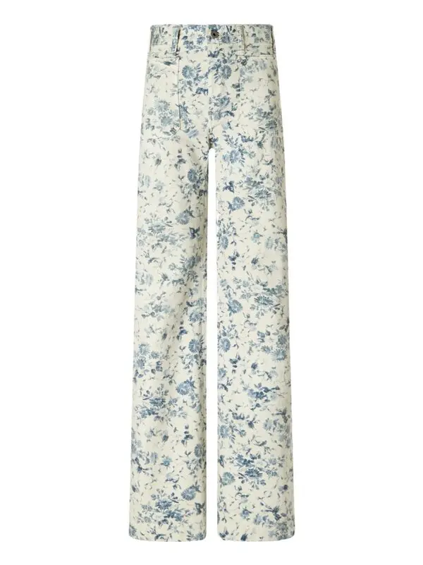 Ralph Lauren Vintage High-waisted Wide-leg Jeans - No