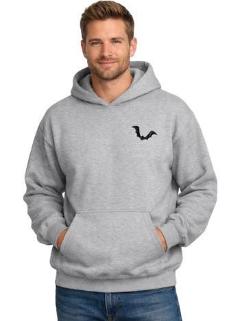 SIMPLY SAGE MARKET Spooky Graffiti Hoodie - Graphite
