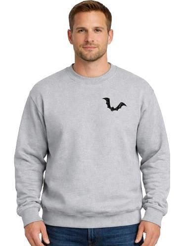 SIMPLY SAGE MARKET Spooky Graffiti Sweatshirt - Graphite