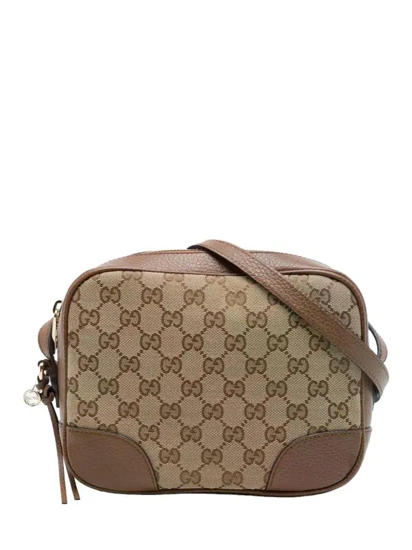 Gucci 2016-2026 Gg Canvas Bree Crossbody Bag - Neutrals