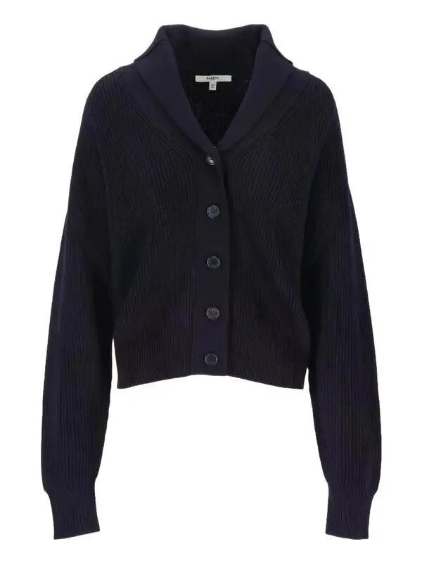 Barena Venezia Vanni Ribera Ribbed Shawl-collar Cardigan - Blue