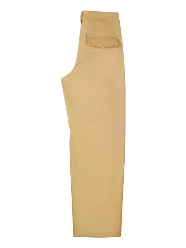 Patrizia Pepe Wide-leg Cargo Trousers - Neutrals