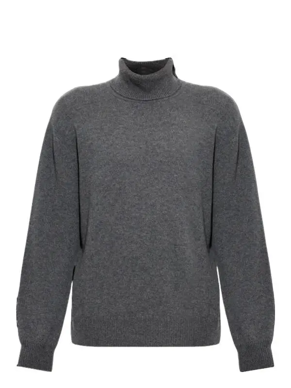 LISA YANG Faron Turtleneck Knitted Sweater - Grey