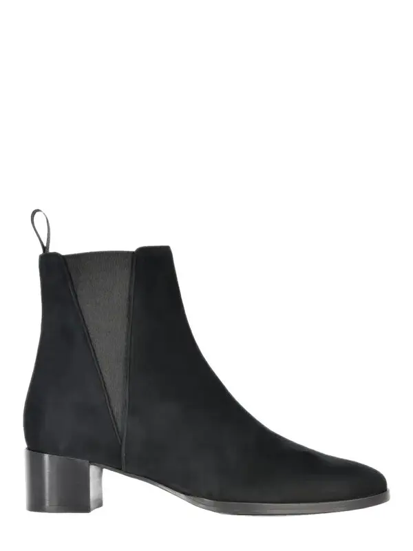 GIUSEPPE ZANOTTI Judy Suede Ankle Boots - Black