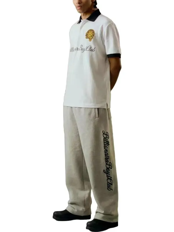 BILLIONAIRE BOYS CLUB Logo-print Patch-detail Track Pants - Grey