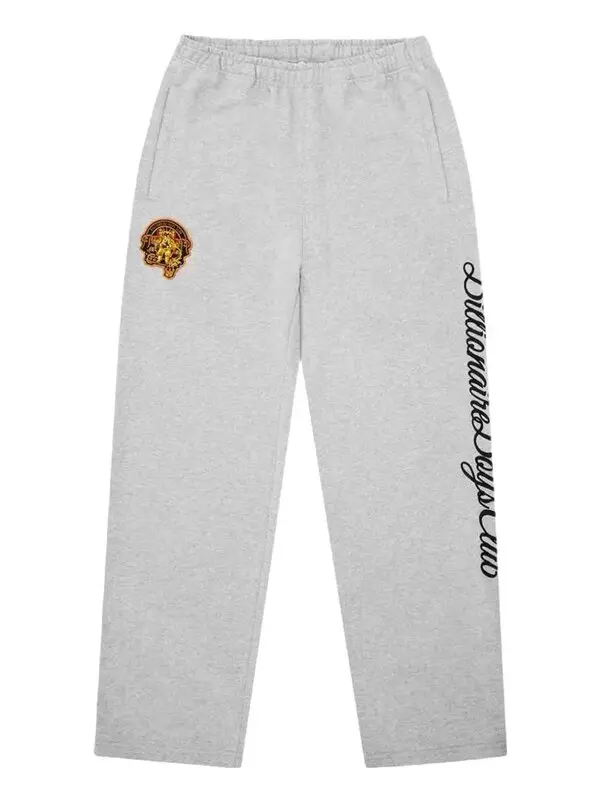 BILLIONAIRE BOYS CLUB Logo-print Patch-detail Track Pants - Grey