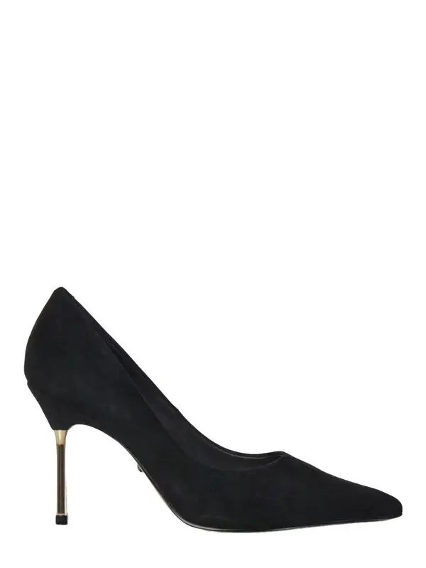 Kurt Geiger Pointed-toe Suede Pumps - Black
