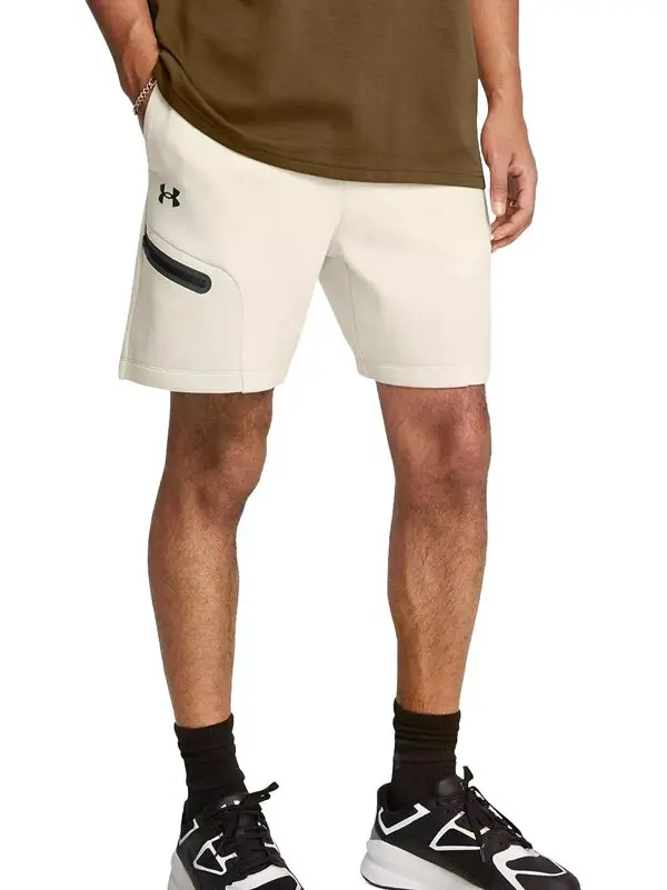 Under Armour Unstoppable Fleece Shorts - Neutrals