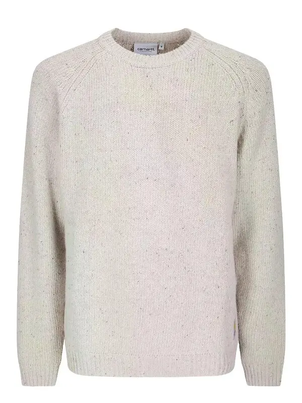 Carhartt Work In Progress Anglistic Speckled Sweater - Neutrals