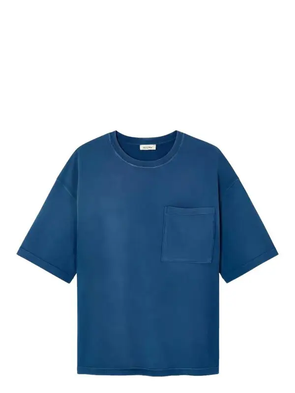 American Vintage Chest-pocket T-shirt - Blue