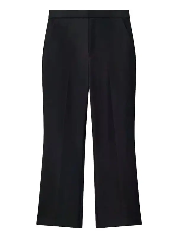 A.L.C. Cropped Sophie Stretch Trousers - Black