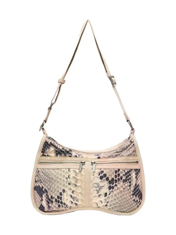 Roberto Cavalli Torino Shoulder Bag - Neutrals