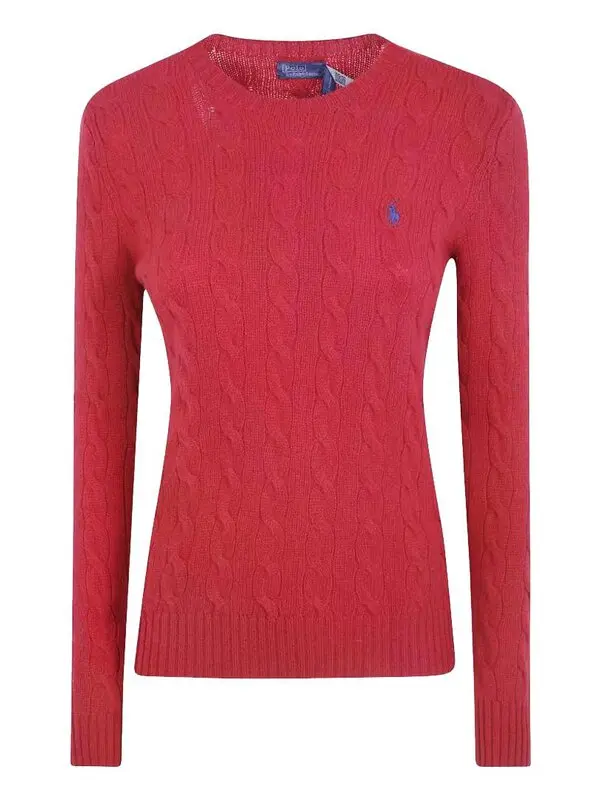Polo Ralph Lauren Cable-knit Wool Sweater - Red