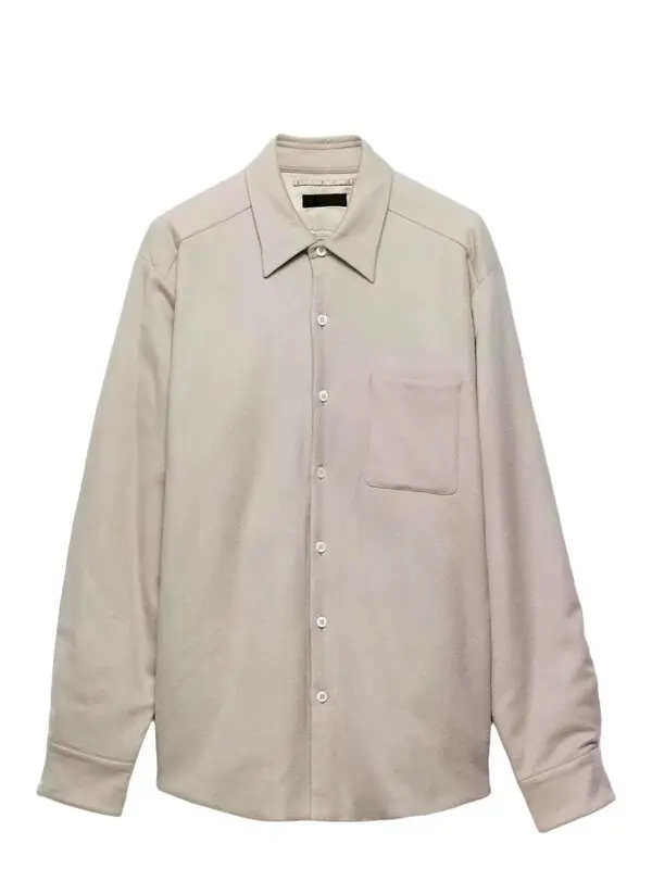 Prada Cashmere Shirt - Neutrals