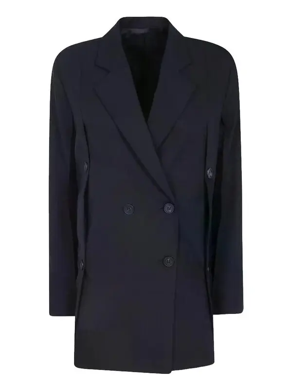 EUDON CHOI Beatrice Double-breasted Blazer - Black
