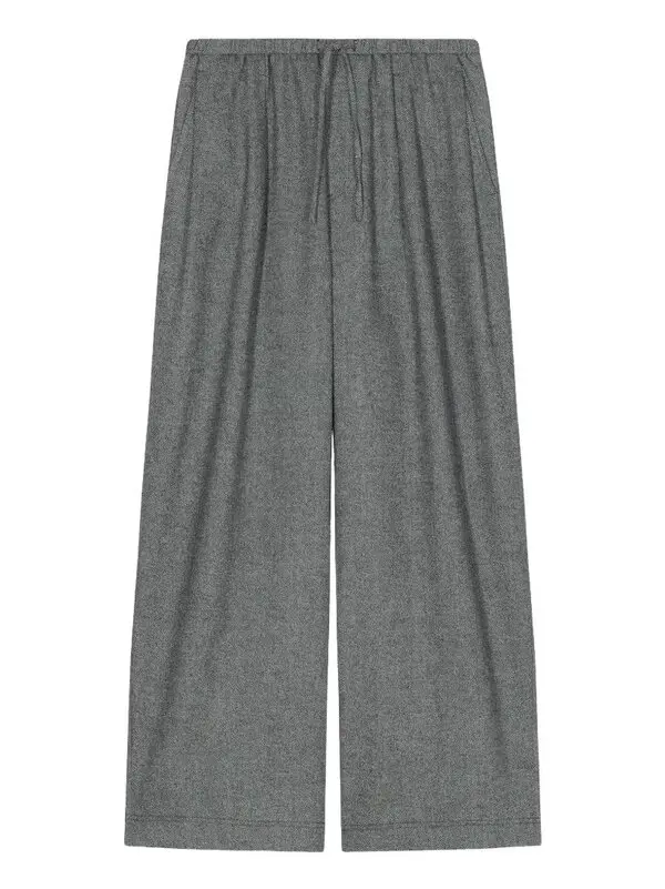 Closed Wynston Drawstring Wide-leg Trousers - Grey