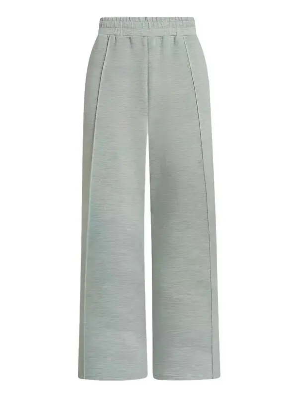 Varley Wide-leg Pintuck Trousers - Grey