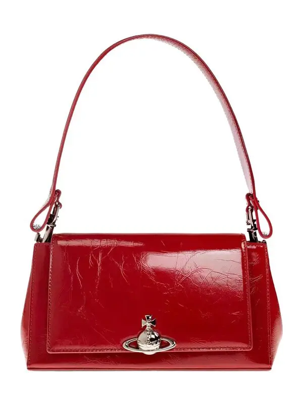VIVIENNE WESTWOOD Hazel Medium Shoulder Bag - Red