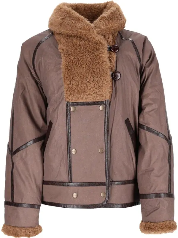MARANT ETOILE Parka Imbottito "olinka - Brown