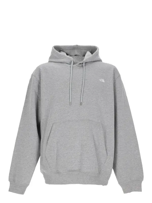 The North Face Felpa Con Logo E Cappuccio - Grey