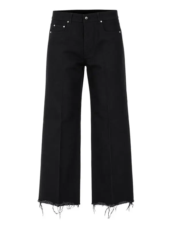 Rick Owens Jeans "geth" In Denim - Black