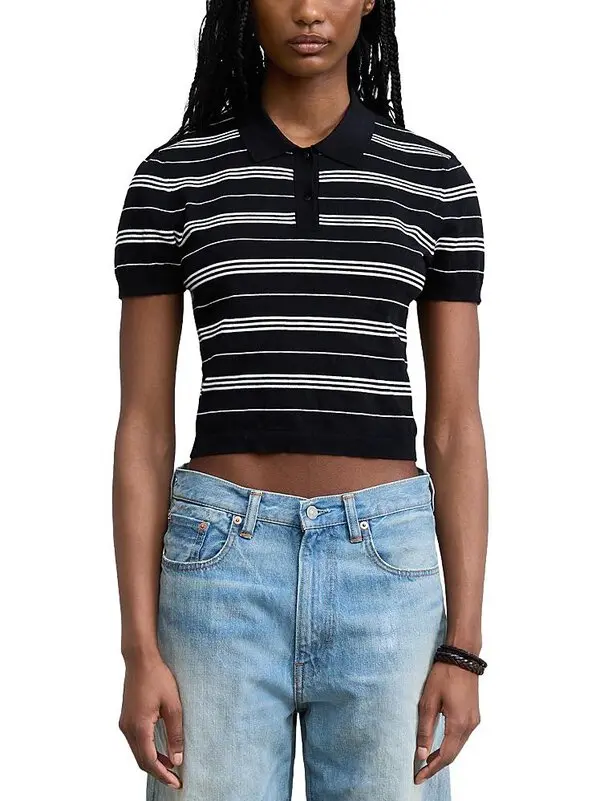 Denimist The Montauk Polo Sweater - Black