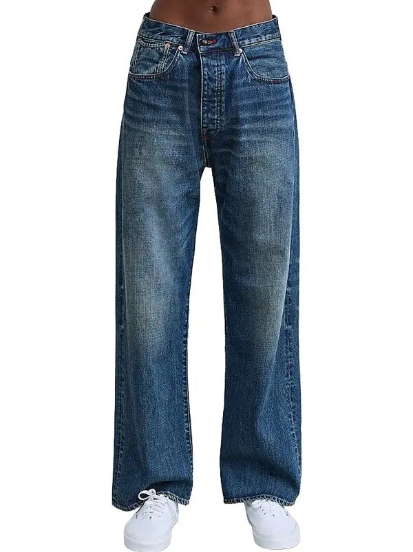 Denimist Allfit High Rise Straight Jeans - Indigo