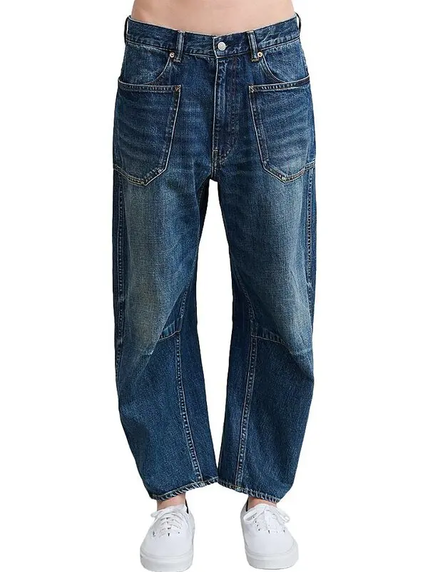 Denimist Bella Utility High Rise Ankle Boyfriend Jeans - Indigo