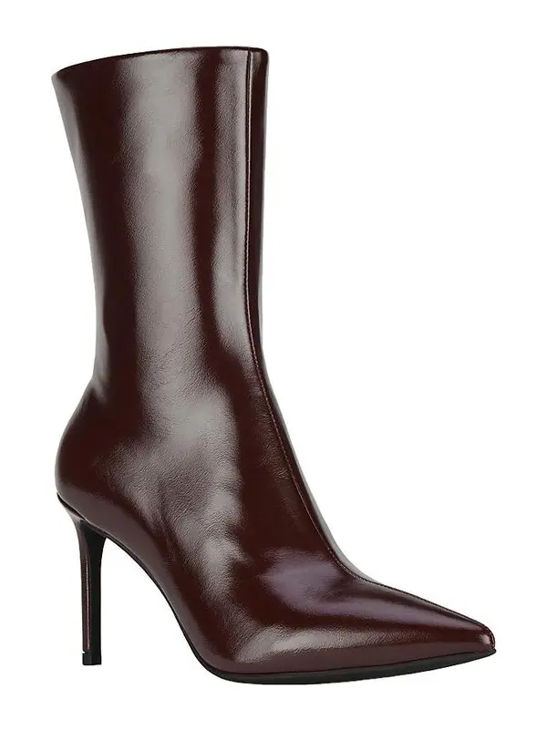 Jeffrey Campbell Everynite Mid Calf Stiletto Boots - Ruby Wax