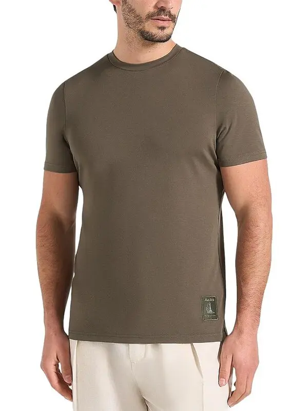 Manière De Voir Ts003 Fitted T-shirt - Olive