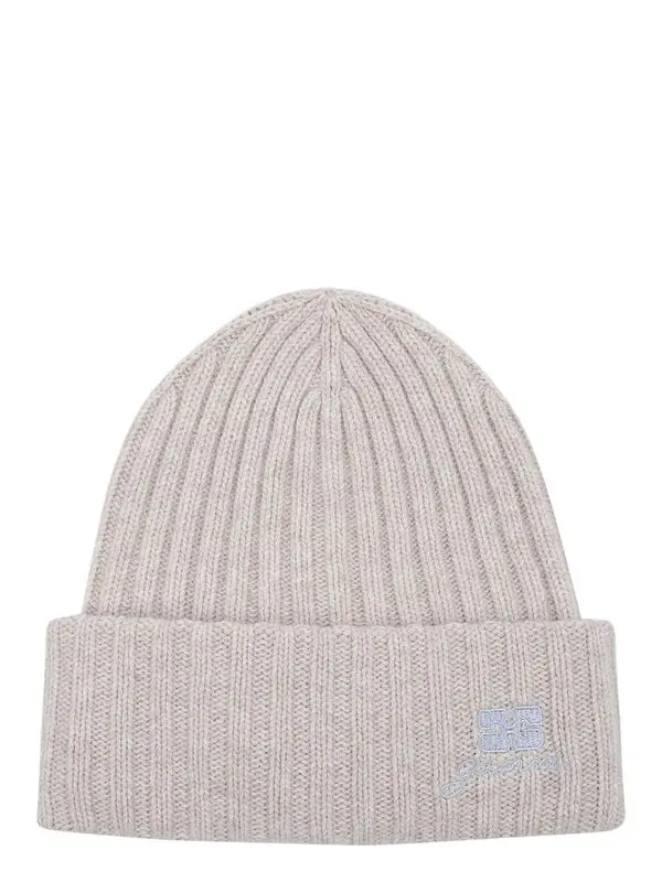 GANNI Core Future Wool Knit Bennie - Sand