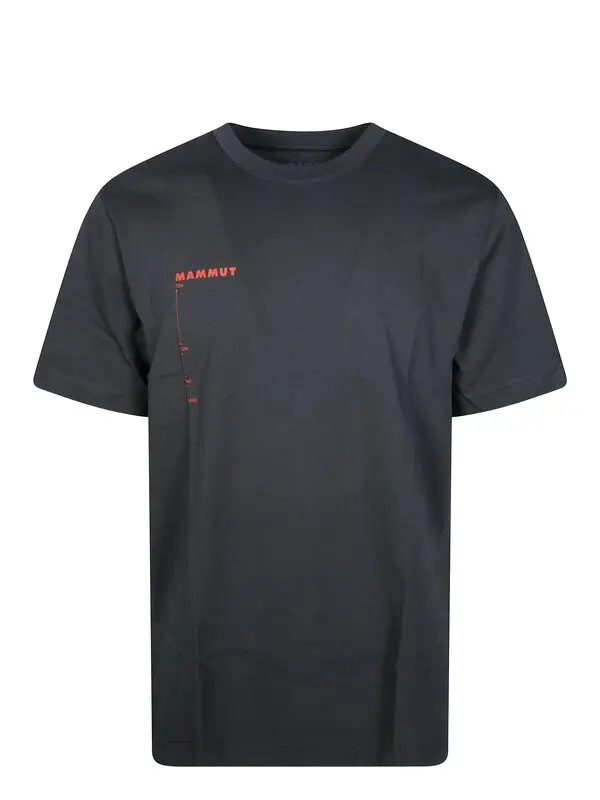 MAMMUT Short Sleeve T-shirt - Nero