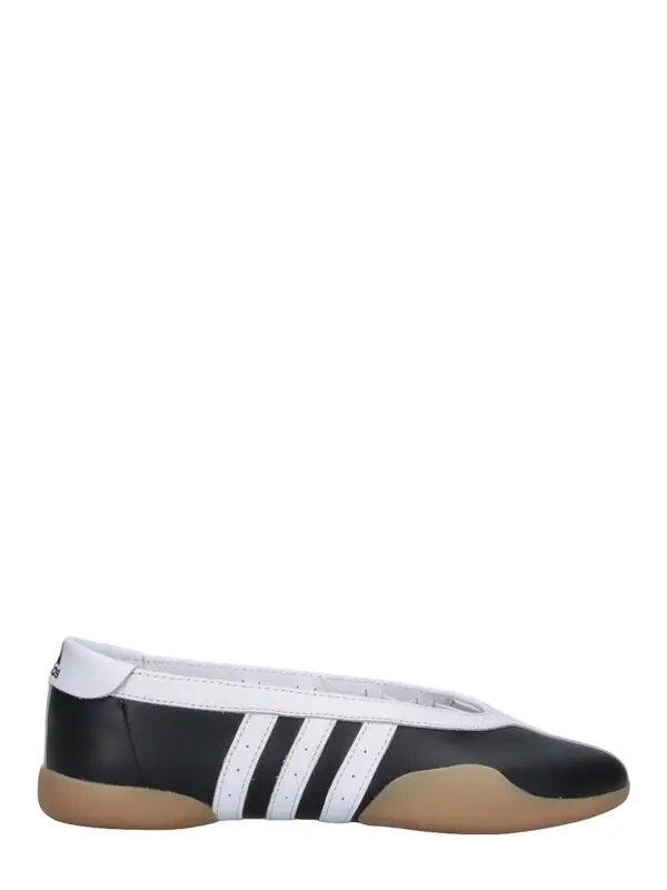 Adidas Leather Platform Sneakers - Black