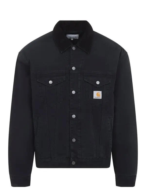 Carhartt Work In Progress Organic Cotton Og Trucker Jacket - Black