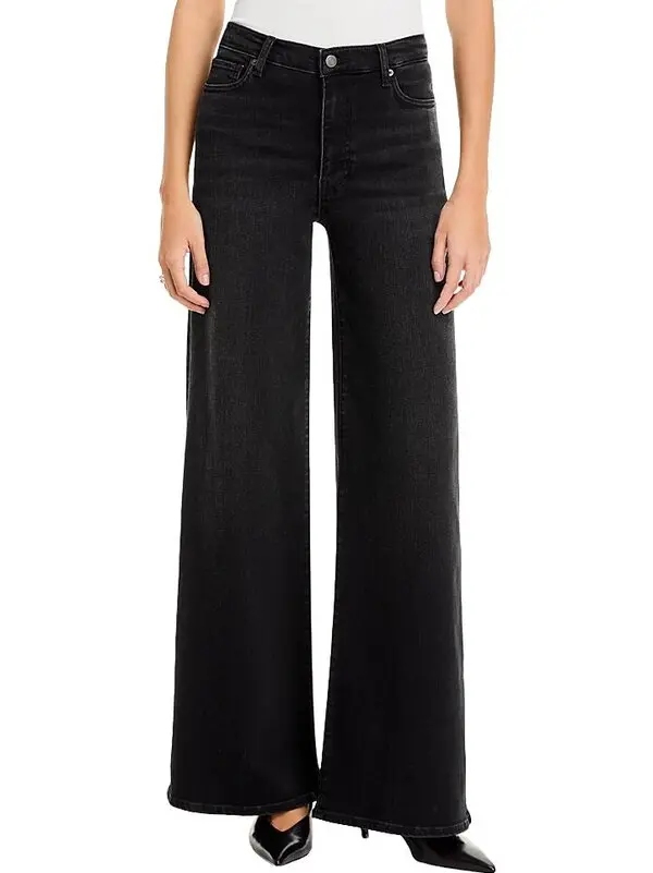 FRAME The Palace High Rise Wide Leg Jeans - Fable